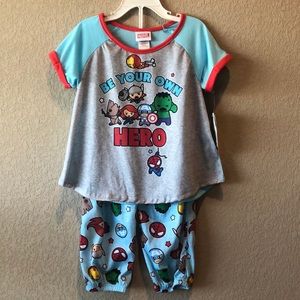 Marvel | Pajamas | Marvel Be Your Own Hero Pajama Set | Poshmark